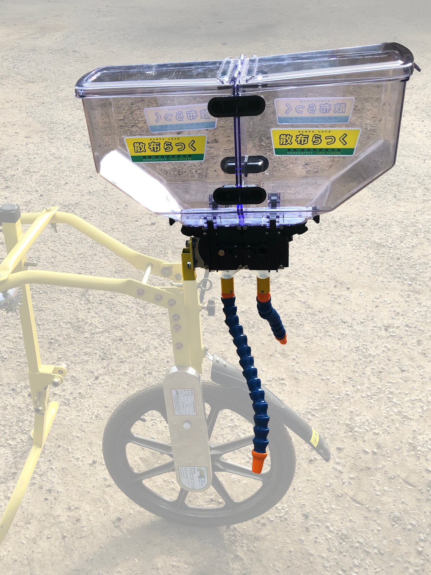 Hopper Attachment for Jang Seeder JS-1 Topdressing / Front Spreader